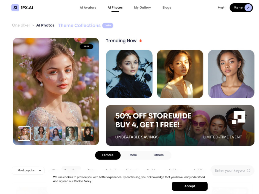 1PX.AI The world's most advanced AI photo generator: Reviews, Features ...