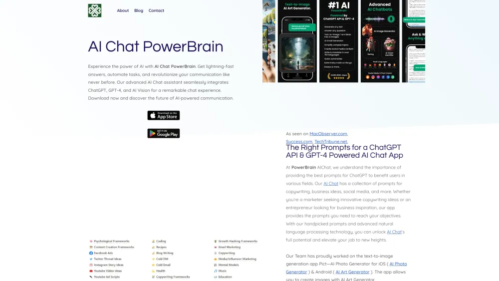 AI Chat PowerBrain: Reviews, Features, Pricing, Guides, and Alternatives