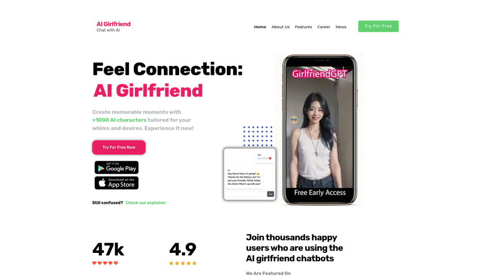 AI Girlfriend: Reseñas, Características, Precios, Guías y Alternativas