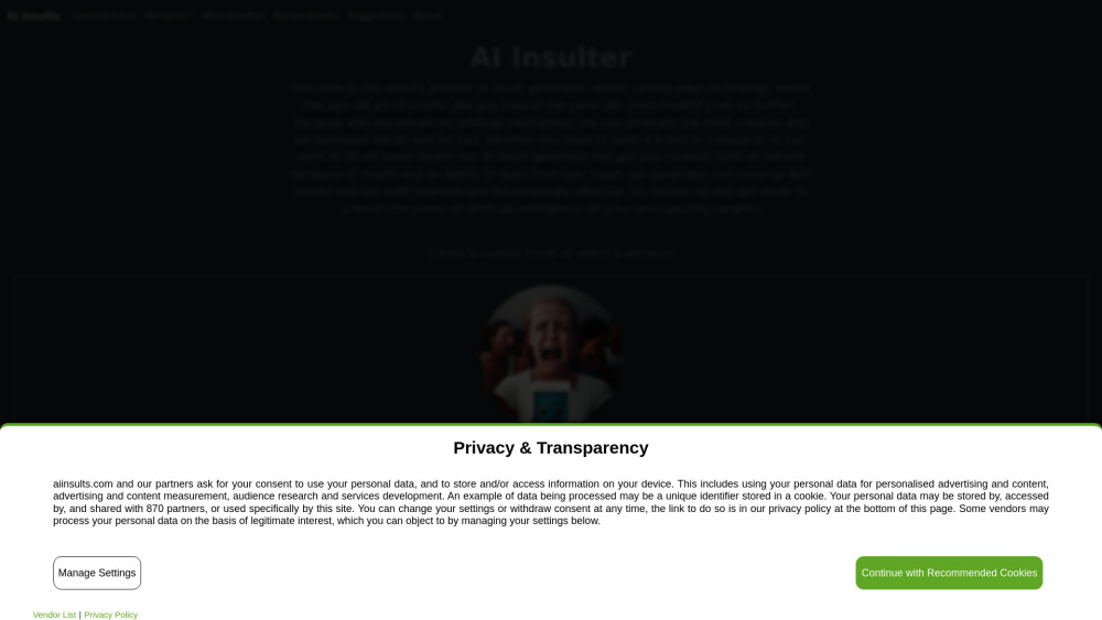 AI Insult Generator: Reseñas, Características, Precios, Guías y ...