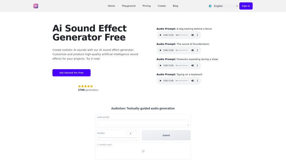 Ai Sound Effect Generator Reviews Features Pricing Guides And Alternatives