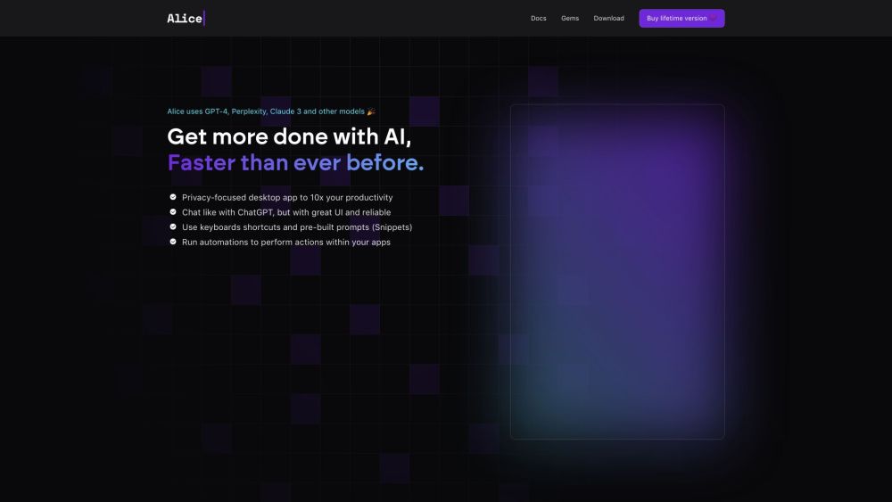 Alice App - Your private AI Assistant: Reviews, Features, Pricing ...