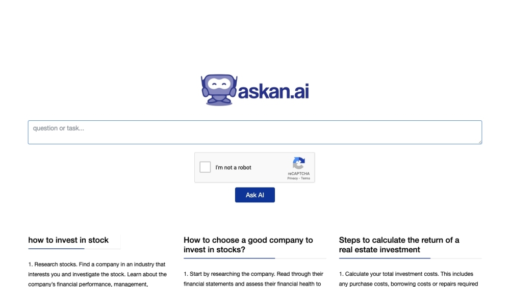 askan.ai: Reviews, Features, Pricing, Guides, and Alternatives