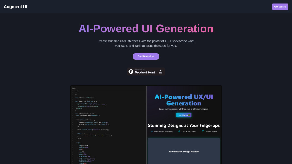 Augment UI: Reviews, Features, Pricing, Guides, and Alternatives