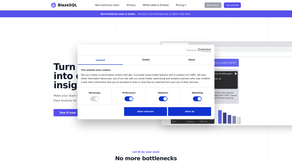 BlazeSQL: Reviews, Features, Pricing, Guides, and Alternatives