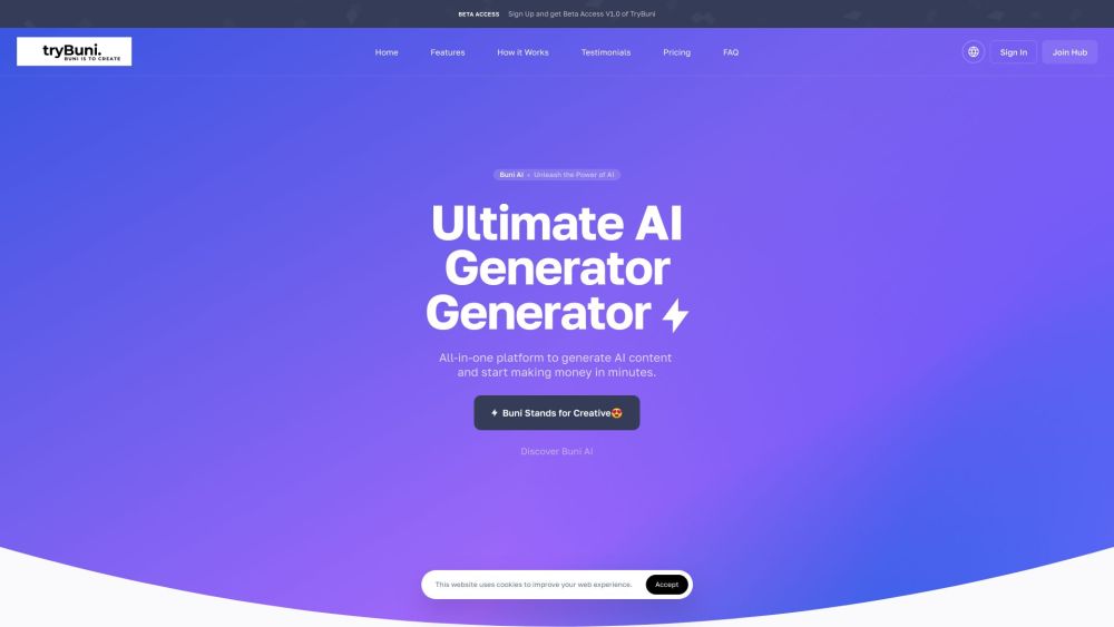 Buni AI: Reviews, Features, Pricing, Guides, and Alternatives