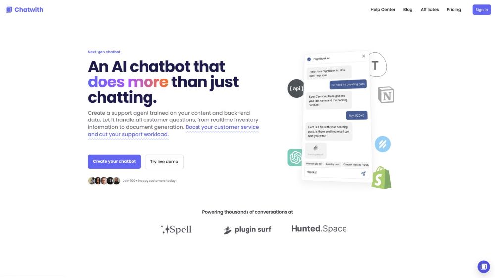Chatwith: Reviews, Features, Pricing, Guides, and Alternatives