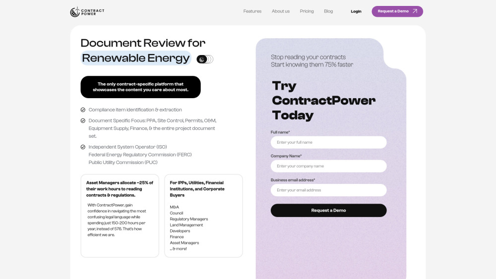 Contract Power: Reviews, Features, Pricing, Guides, and Alternatives