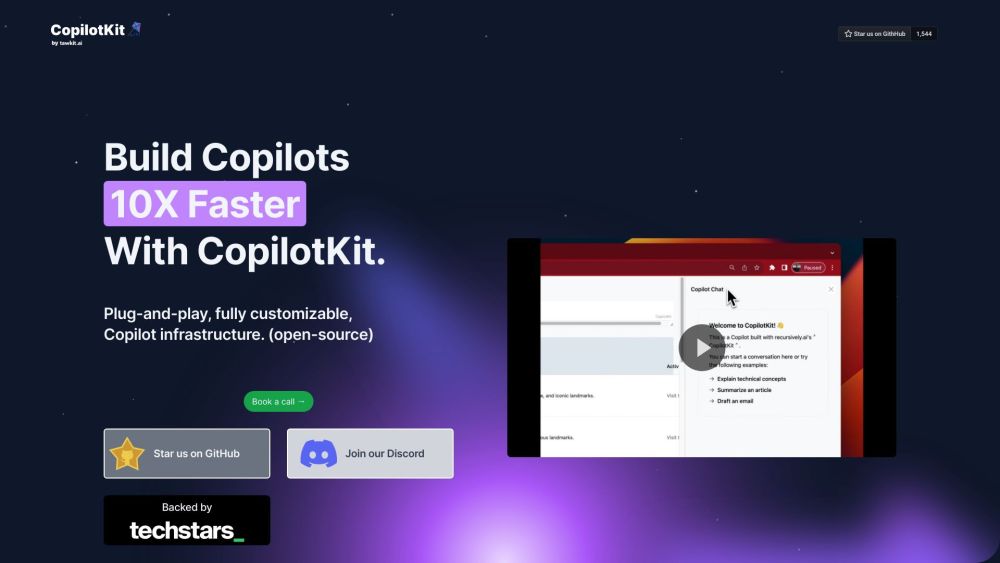 CopilotKit 简介：CopilotKit 是什么