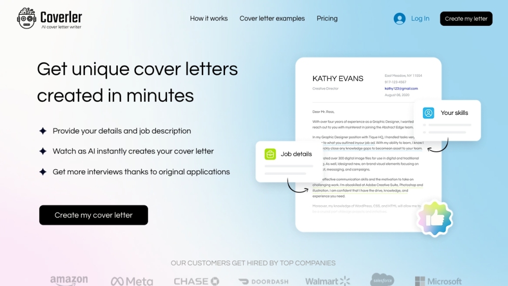 Coverler: Reviews, Features, Pricing, Guides, and Alternatives