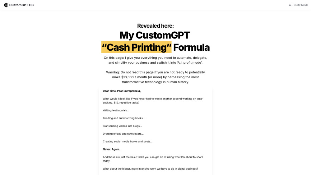 CustomGPT OS: Reviews, Features, Pricing, Guides, and Alternatives