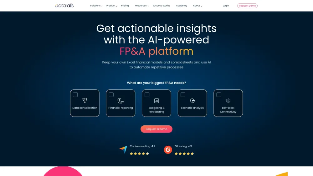 Datarails: Reviews, Features, Pricing, Guides, and Alternatives