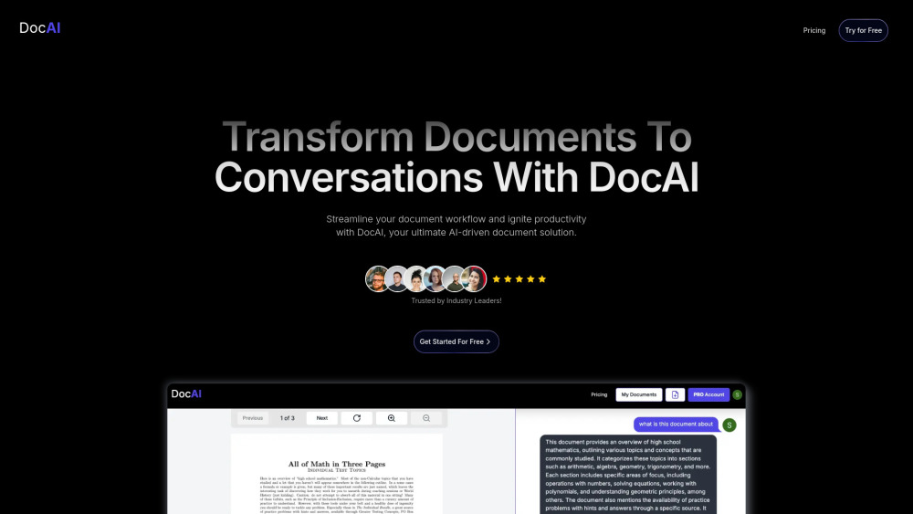 DocAI: Reviews, Features, Pricing, Guides, and Alternatives