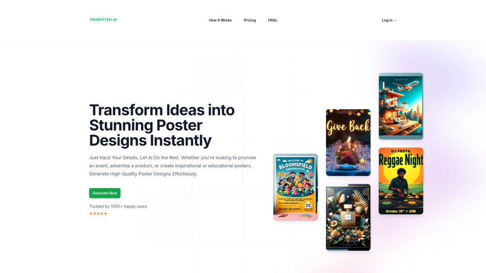 Easy Posters AI: Reviews, Features, Pricing, Guides, and Alternatives