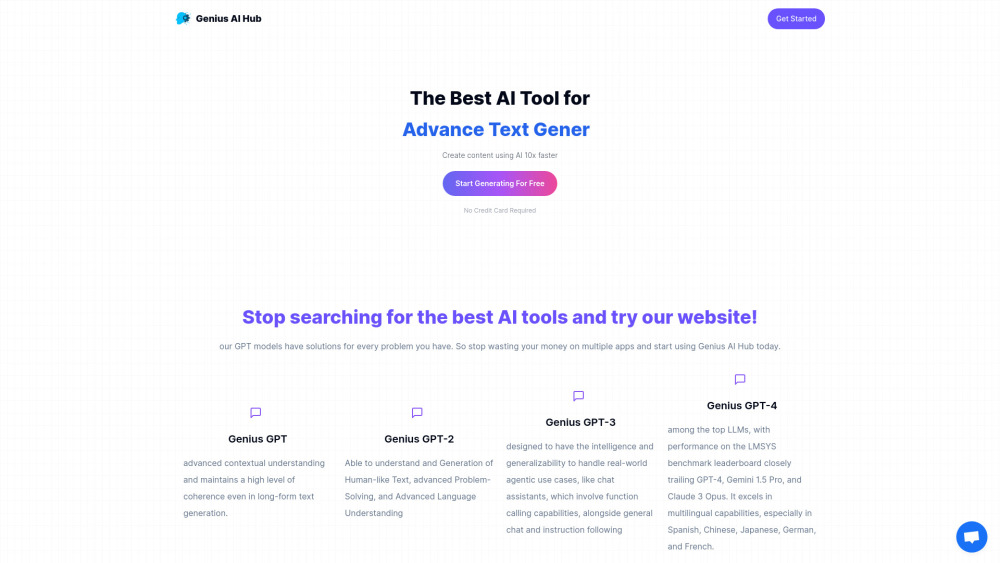 Genius AI Hub: Reviews, Features, Pricing, Guides, and Alternatives