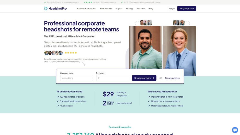 HeadshotPro: Reviews, Features, Pricing, Guides, and Alternatives
