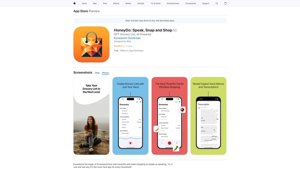 HoneyDo: Speak, Snap and Shop: Reviews, Features, Pricing, Guides, and ...