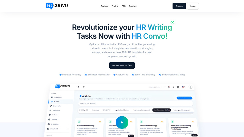HR Convo AI: Reviews, Features, Pricing, Guides, and Alternatives