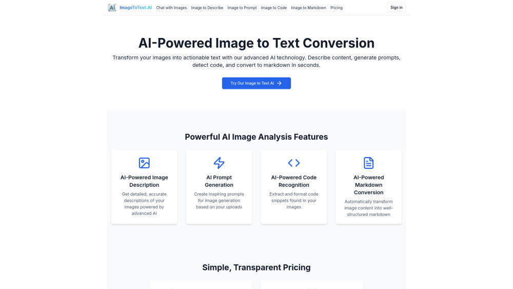 ImageToText.AI: Reviews, Features, Pricing, Guides, and Alternatives