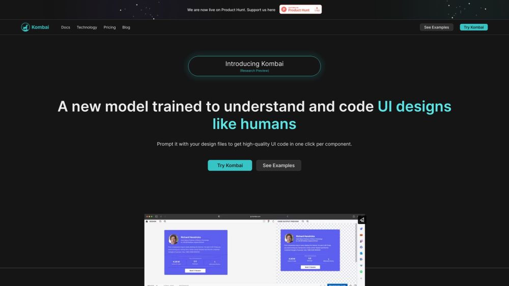 Kombai: Reviews, Features, Pricing, Guides, and Alternatives