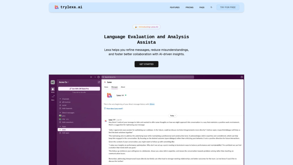 Lexa AI: Reviews, Features, Pricing, Guides, and Alternatives