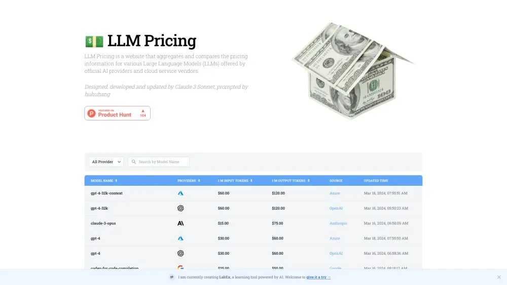 LLM Pricing: Reviews, Features, Pricing, Guides, and Alternatives