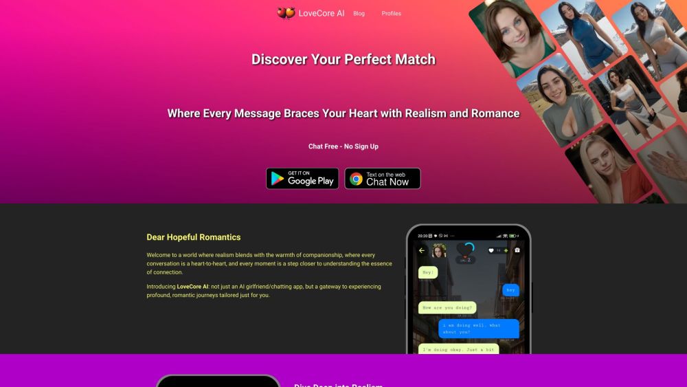 LoveCore AI: Reviews, Features, Pricing, Guides, and Alternatives