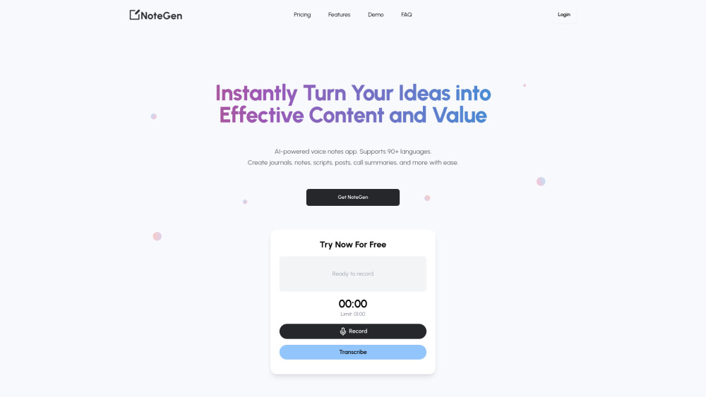 NoteGen: Reviews, Features, Pricing, Guides, and Alternatives