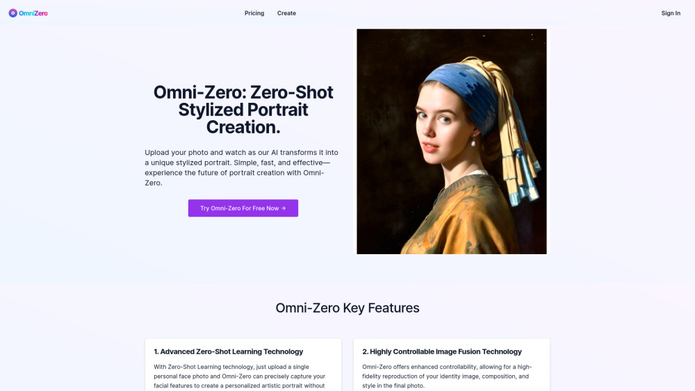 Omni-Zero: Reviews, Features, Pricing, Guides, and Alternatives