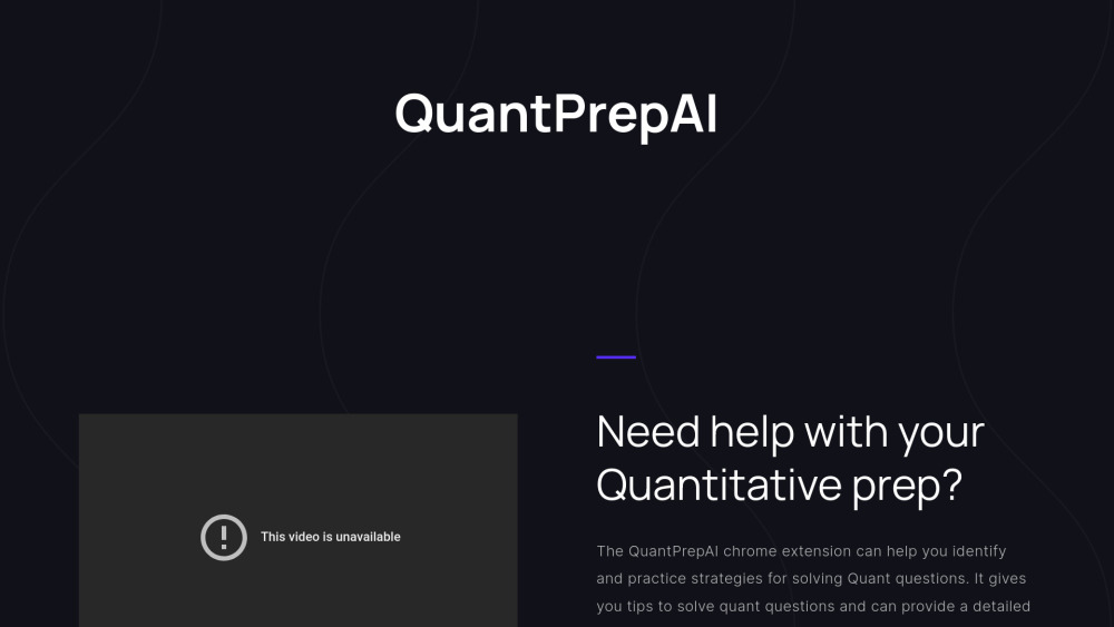 QuantPrepAI: Reviews, Features, Pricing, Guides, and Alternatives