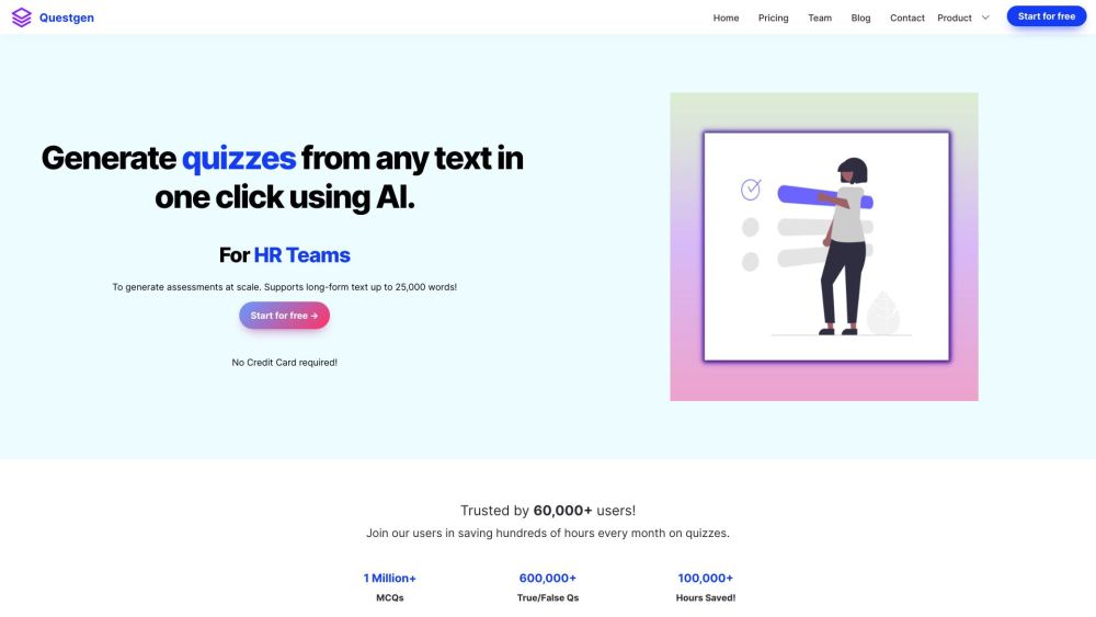 Questgen - AI Powered Quiz Generator: Reviews, Features, Pricing ...