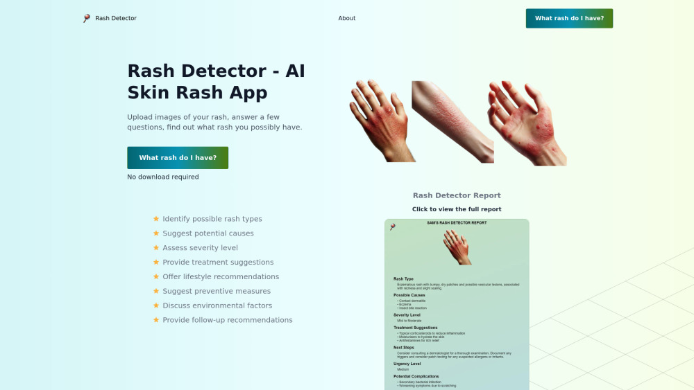 Rash Detector: Reviews, Features, Pricing, Guides, and Alternatives