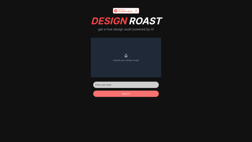 Roast My Design: Reseñas, Características, Precios, Guías y Alternativas