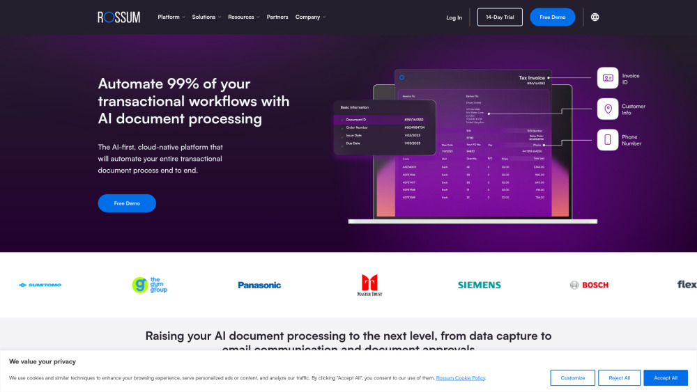 Rossum AI Document Processing: Reviews, Features, Pricing, Guides, and ...
