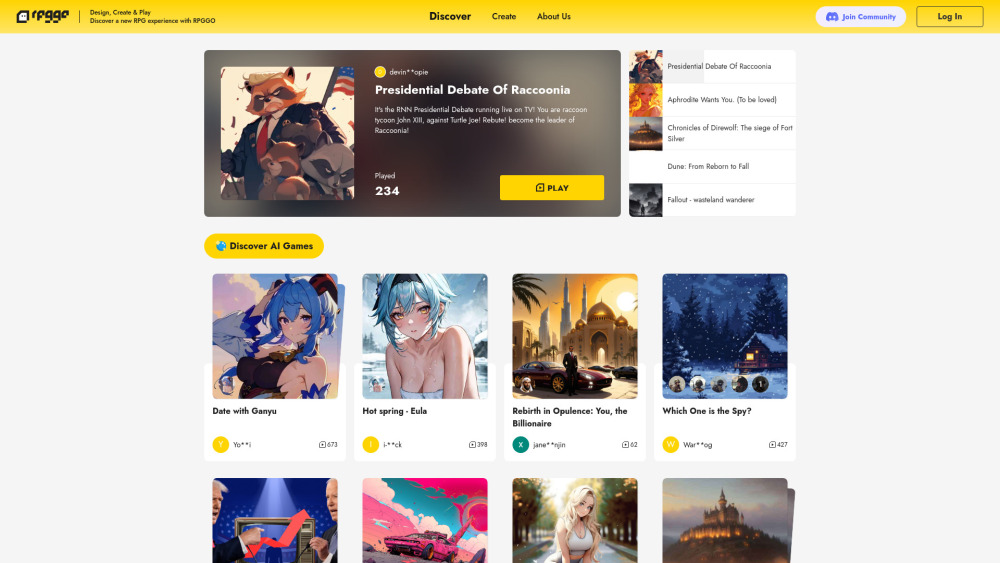 RPGGO.AI: Reviews, Features, Pricing, Guides, and Alternatives