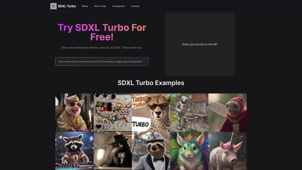 SDXL Turbo: Reviews, Features, Pricing, Guides, and Alternatives