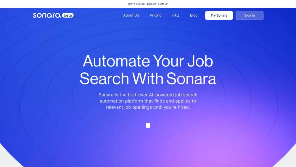 Sonara: Automated Job Search & Applications with AI Features, Pros ...