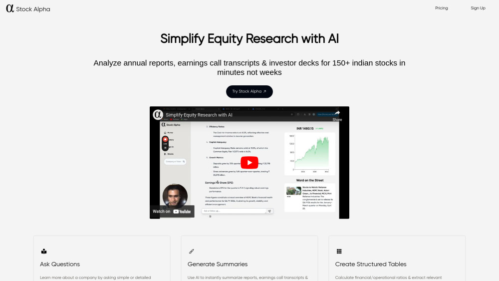 Stock Alpha: Reviews, Features, Pricing, Guides, and Alternatives