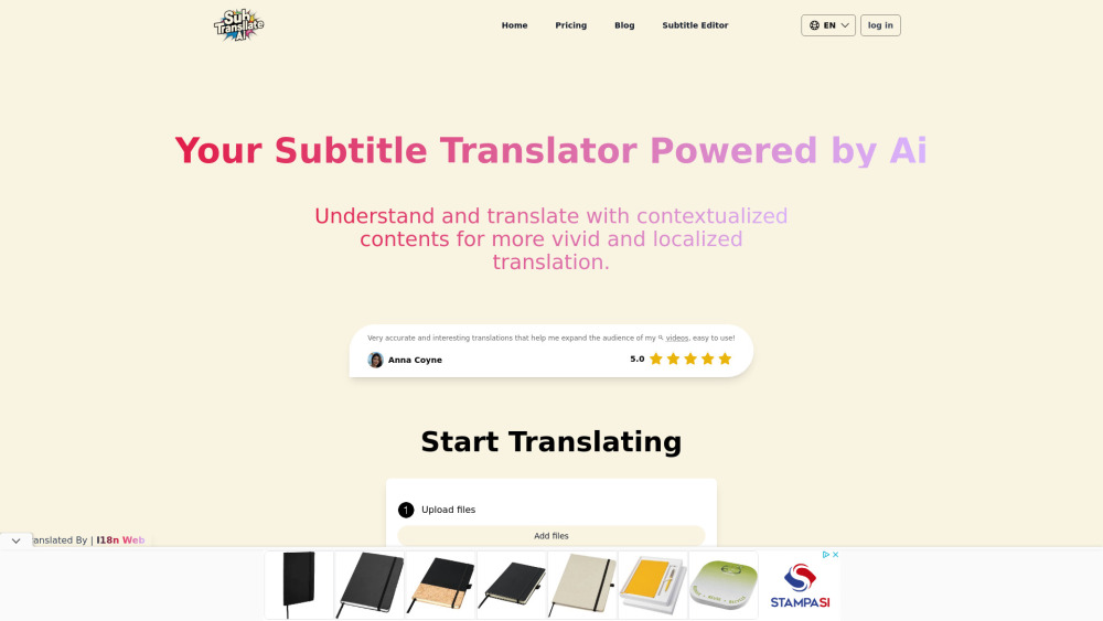 SubTranslateAI.com: Reviews, Features, Pricing, Guides, and Alternatives