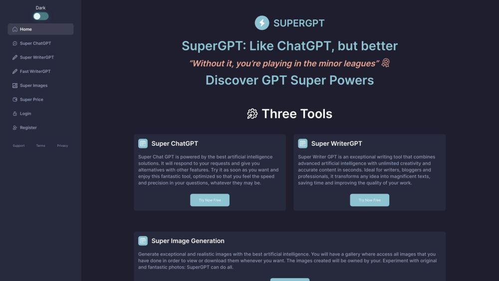 SuperGPT: Reviews, Features, Pricing, Guides, and Alternatives