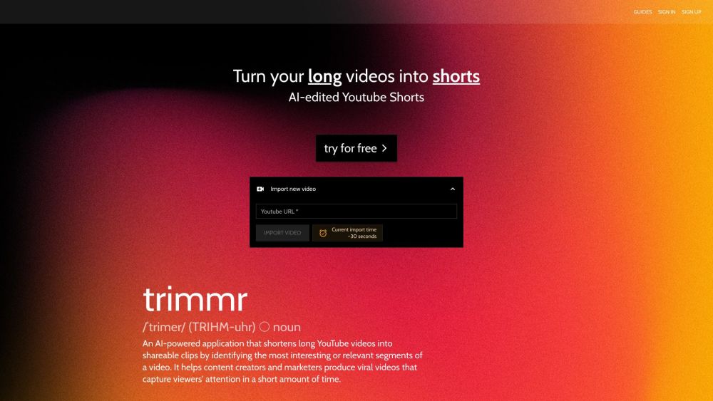Trimmr: Reviews, Features, Pricing, Guides, and Alternatives