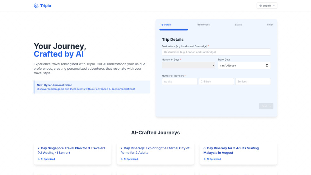 Tripio - AI Travel Planner: Reviews, Features, Pricing, Guides, and ...
