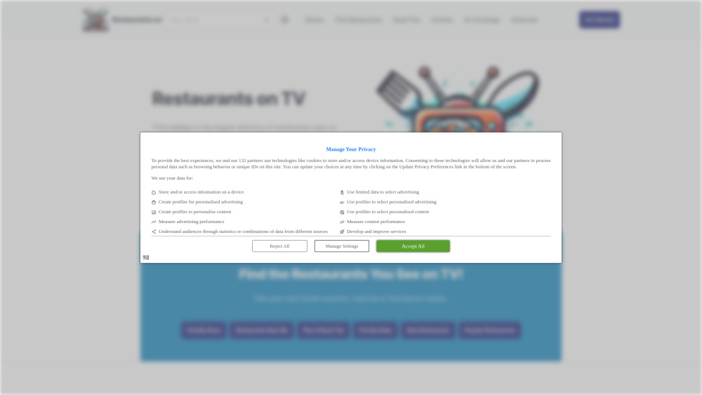 TVFoodMaps Introduction: What is TVFoodMaps about