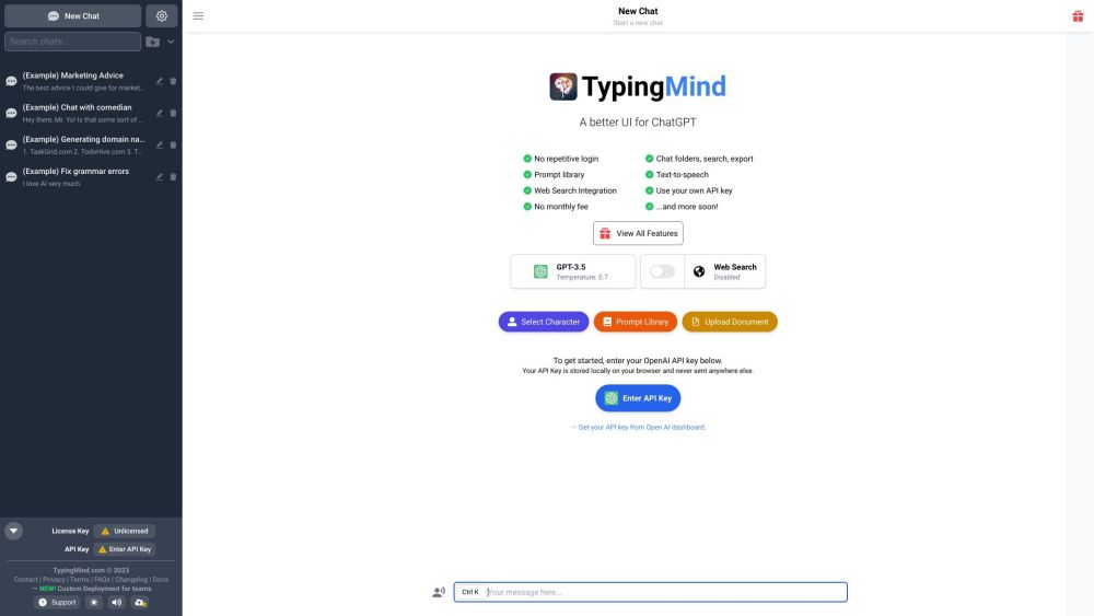 TypingMind: Bewertungen, Funktionen, Preise, Anleitungen und Alternativen