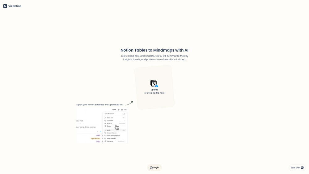 Notion Tables to Mindmaps AI Introduction: What is Notion Tables to Mindmaps AI about