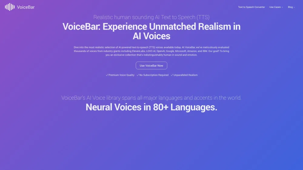 VoiceBar: Reviews, Features, Pricing, Guides, and Alternatives