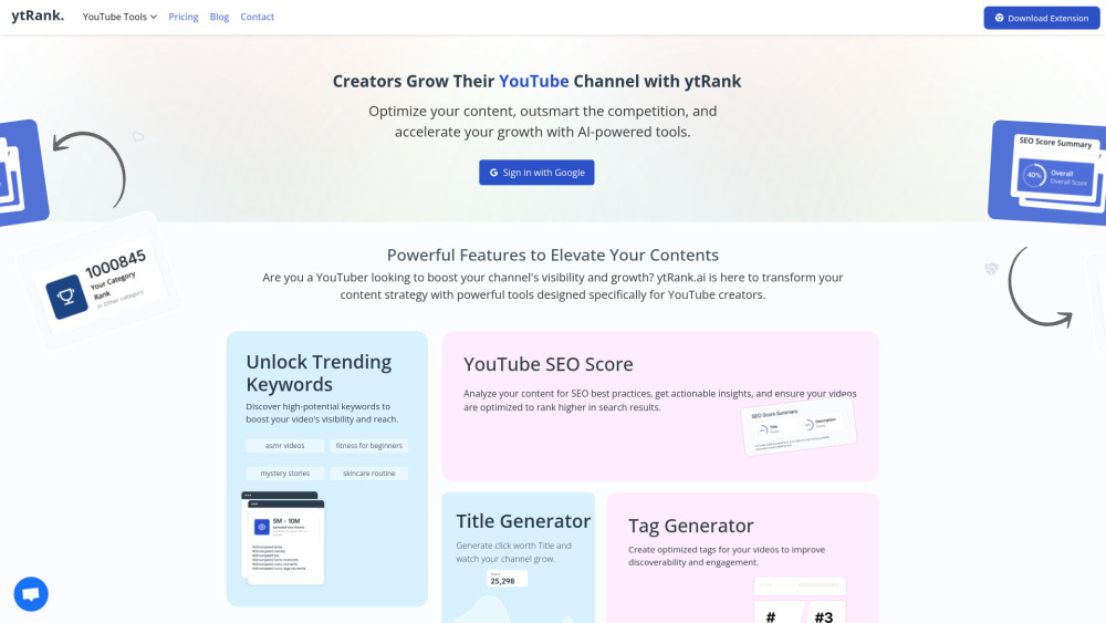 ytRank.ai: Reviews, Features, Pricing, Guides, and Alternatives