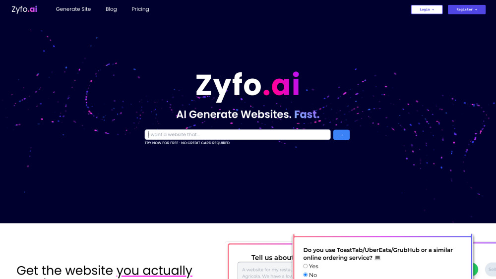 Zyfo AI Website Generator: Reviews, Features, Pricing, Guides, and ...